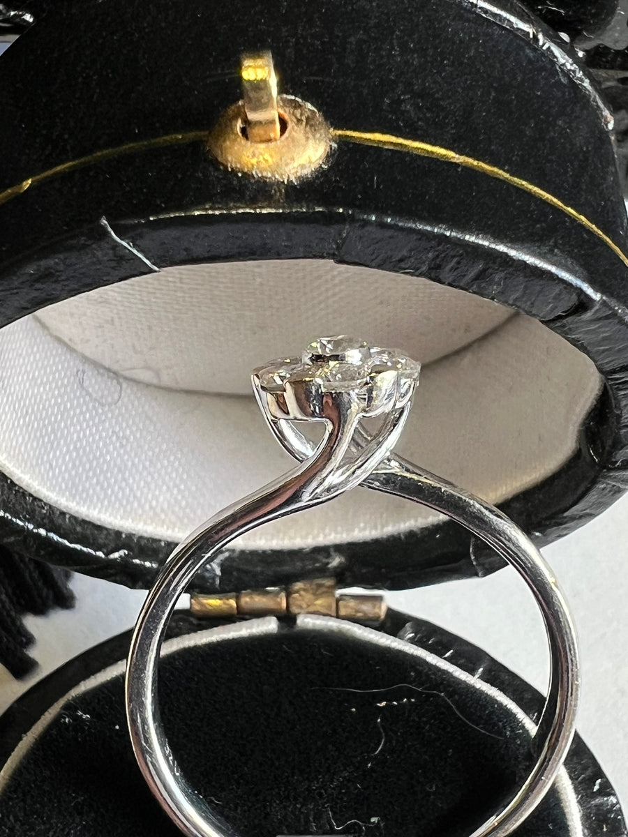 Diamond Cluster ring. – Bilkey & Co