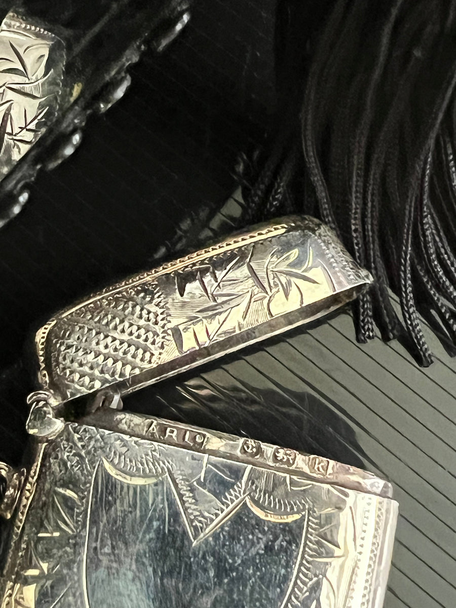 Sterling Silver Vesta Box – Bilkey & Co