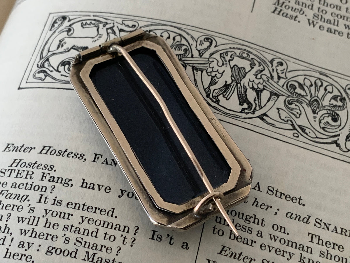 Antique early Georgian Memory Brooch – Bilkey & Co